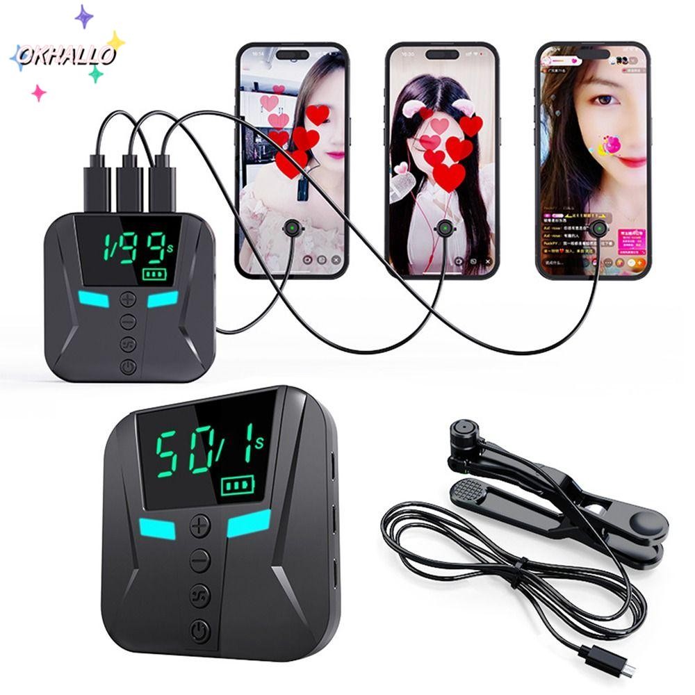 OKHALLO Auto Clicker for Phone, Continuous Clicking Simulated Finger ...