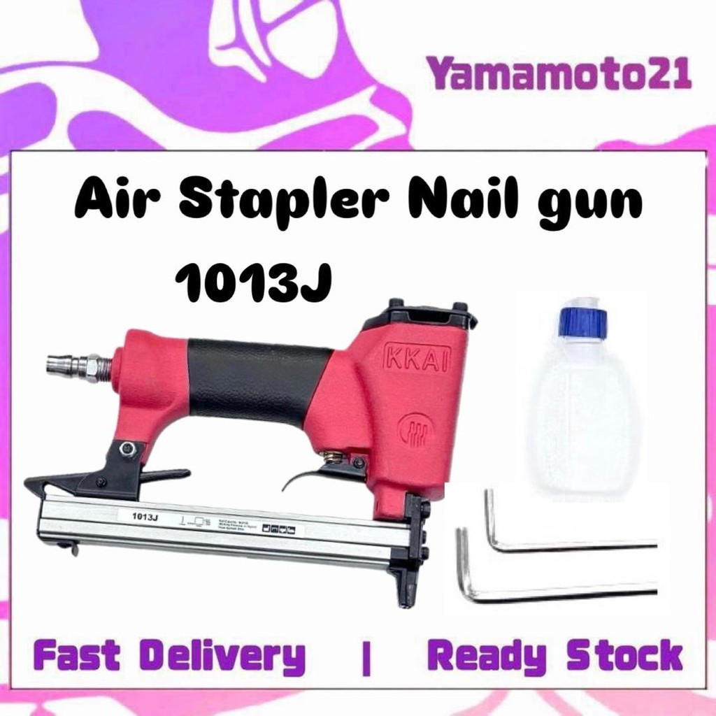 1013J 1013-J Air Stapler Nail Gun WoodWorking Seat Staple Cover Kusyen ...