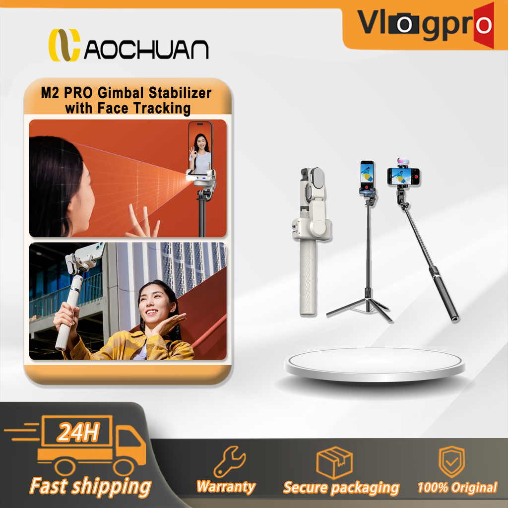 AOCHUAN SMART M2 PRO Gimbal Stabilizer with Face Tracking for ...
