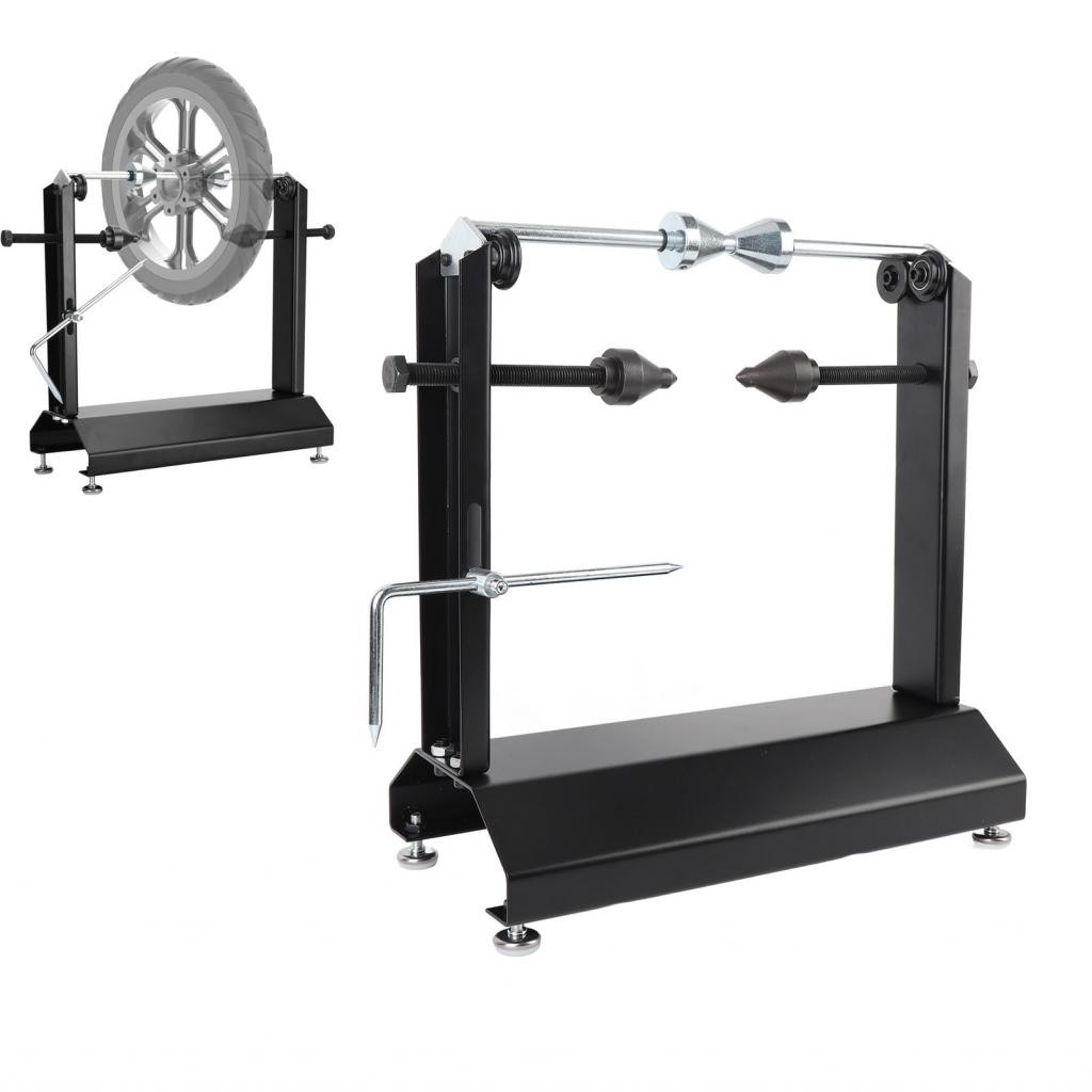 seashorehouse POCREATION Motorcycle Wheel Balancer Stand Adjustable ...