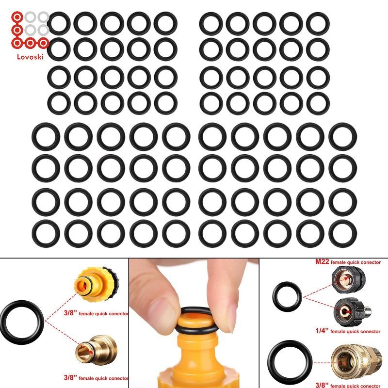 [Lovoski] 80 Pieces O-rings for High-pressure Cleaner Hoses, O-rings ...