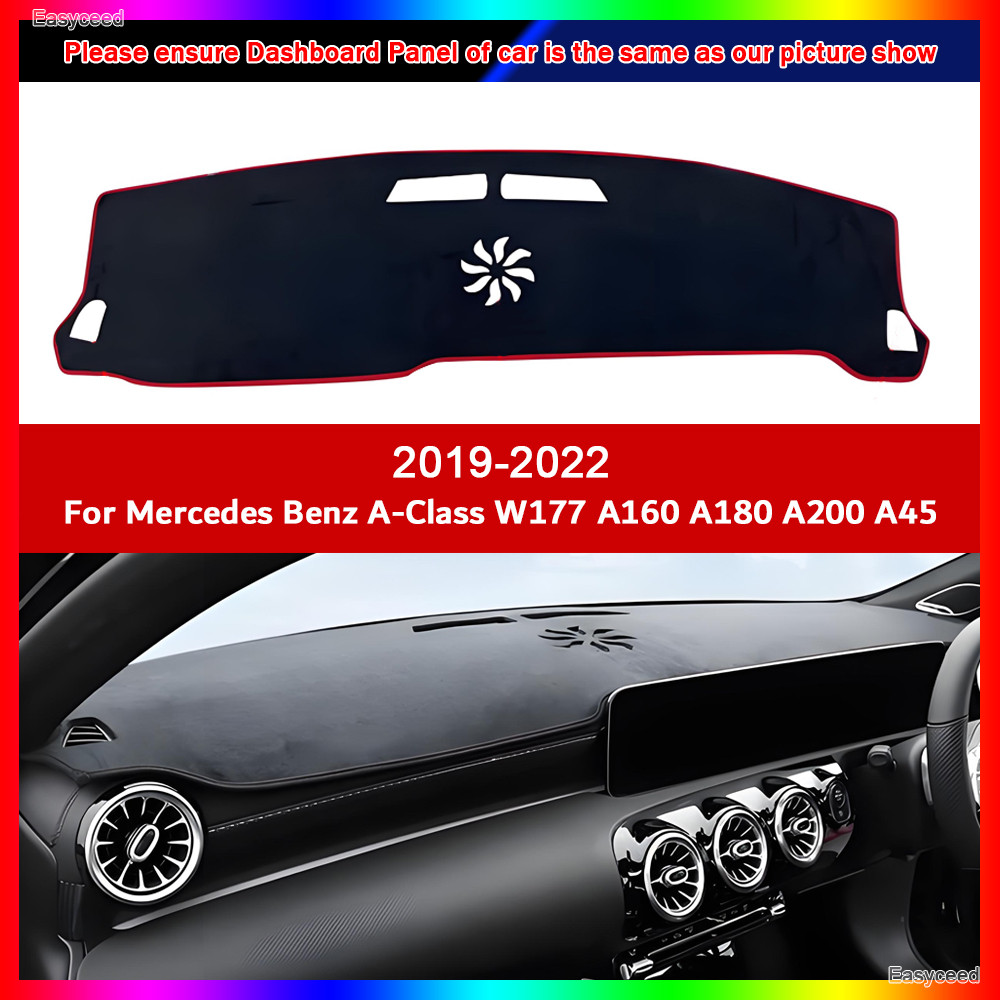 For Mercedes Benz A-Class W177 A160 A180 A200 A45 2019 ~ 2022 Flannel ...