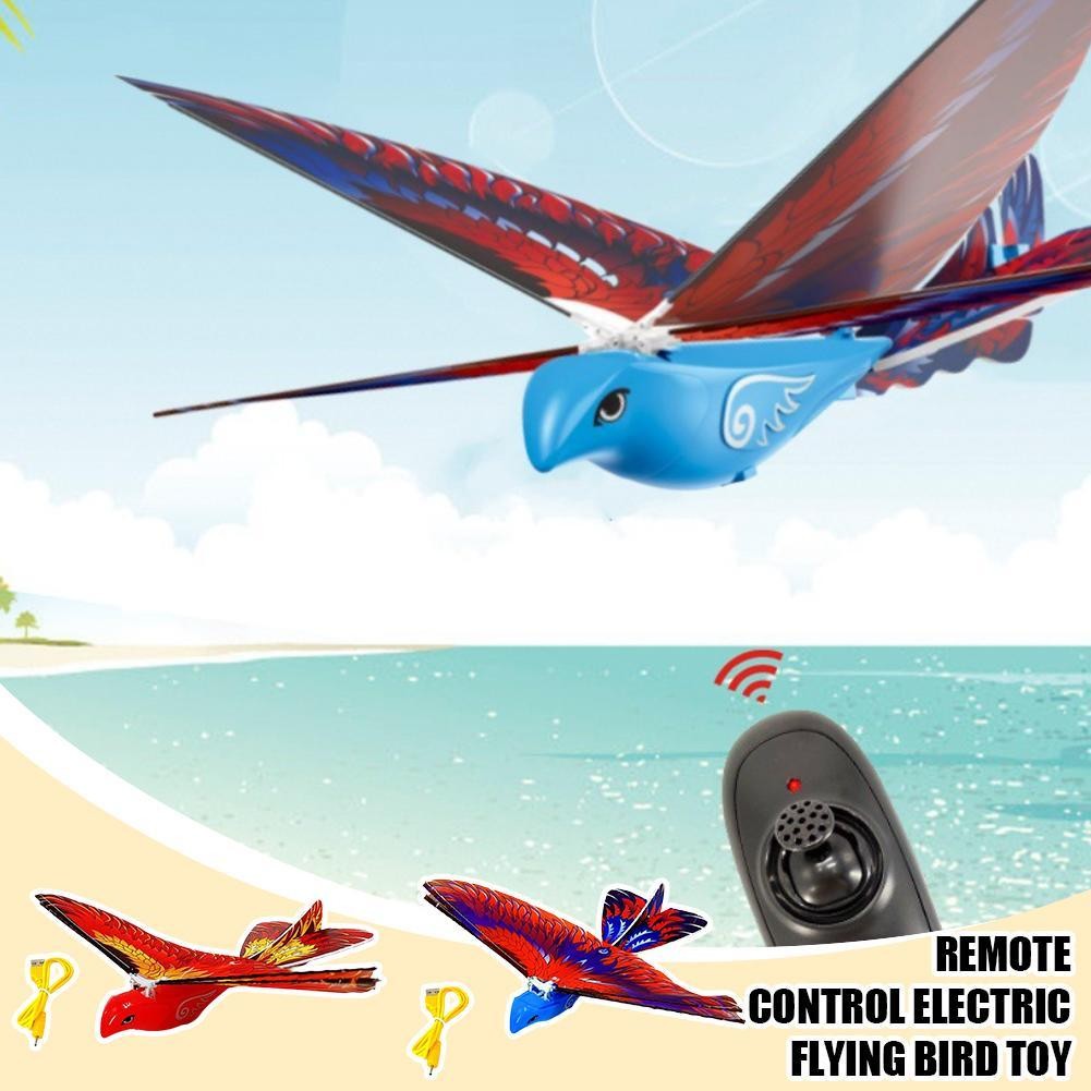 New Remote-controlled Flying Bird Toy Electric Bird With Flapping Wings ...