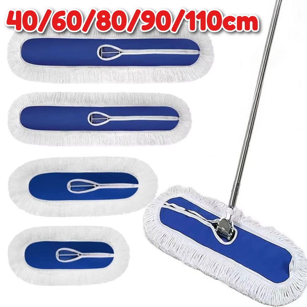 Flat Mop Floor Broom Mop Sweeper Dust Clean Microfiber Home Hotel ...