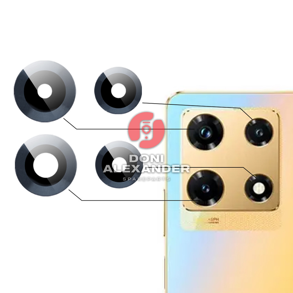 INFINIX NOTE 30 PRO X6739 REAR CAMERA LENS GLASS | Shopee Malaysia