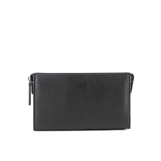 OBERMAIN Men's Clutch / Genuine Leather / Black Brown / OBC530 | Shopee ...