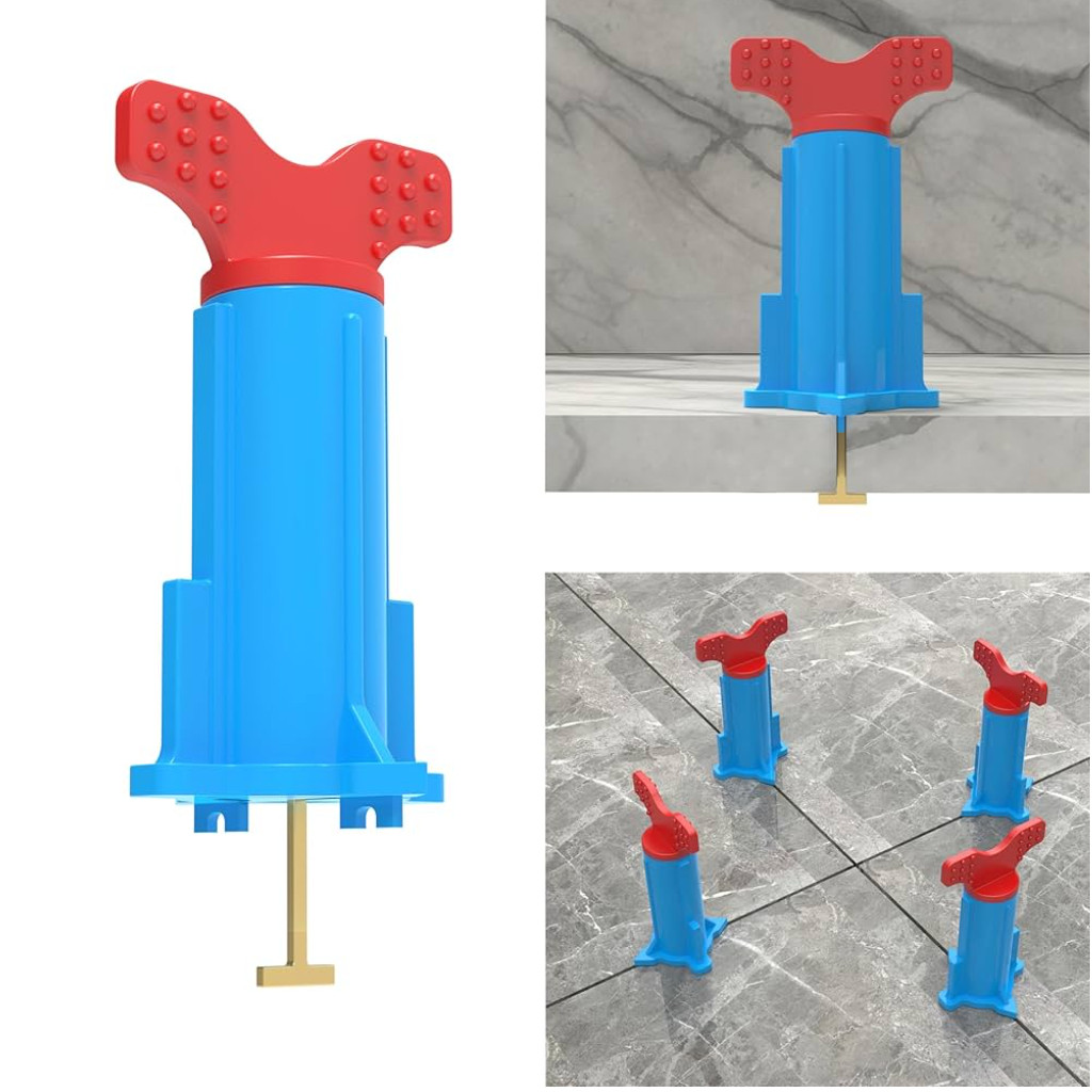 Floor Wall Tile Leveling System Reusable T-pin Alignment Tile Spacers ...