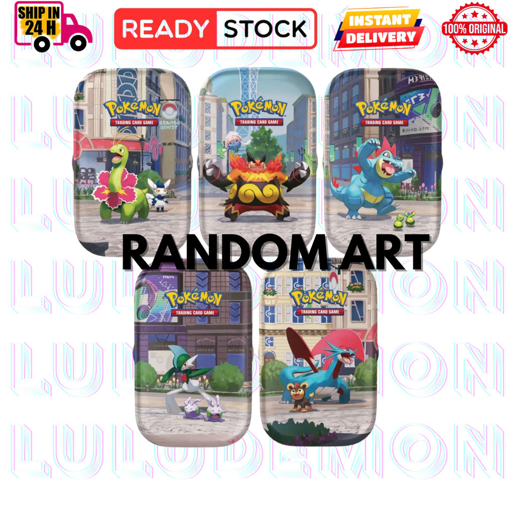 [READY]Pokemon Lumiose City Mini Tins Chaos Rising | Shopee Malaysia