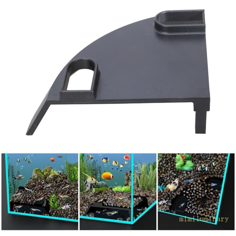 IVY Fish Shelter Cave Corner for Fish Tanks Aquarium Decorations ...
