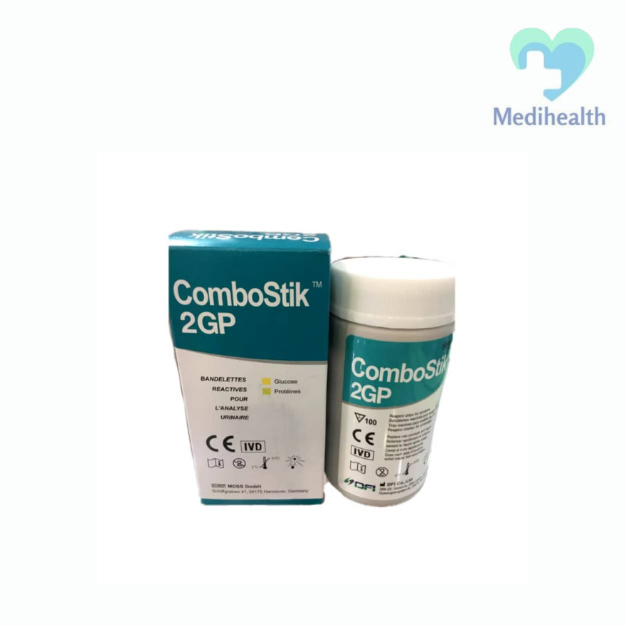 [EXP4/26] ComboStik 2PG (Protein & Glucose) Urine Reagent Strips (100s ...