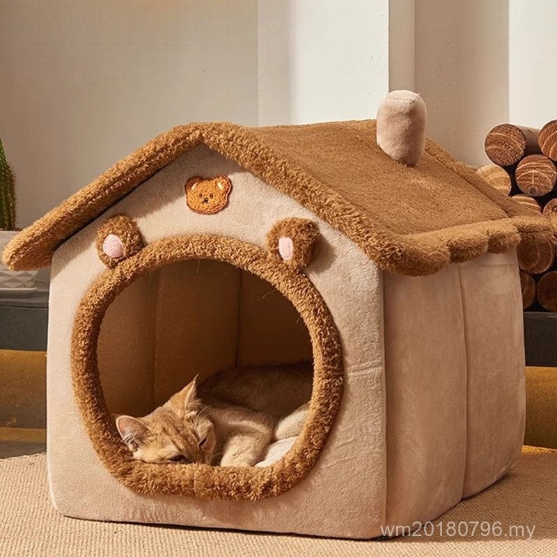 Cat House Cat House Winter Villa Closed Type | Shopee Malaysia