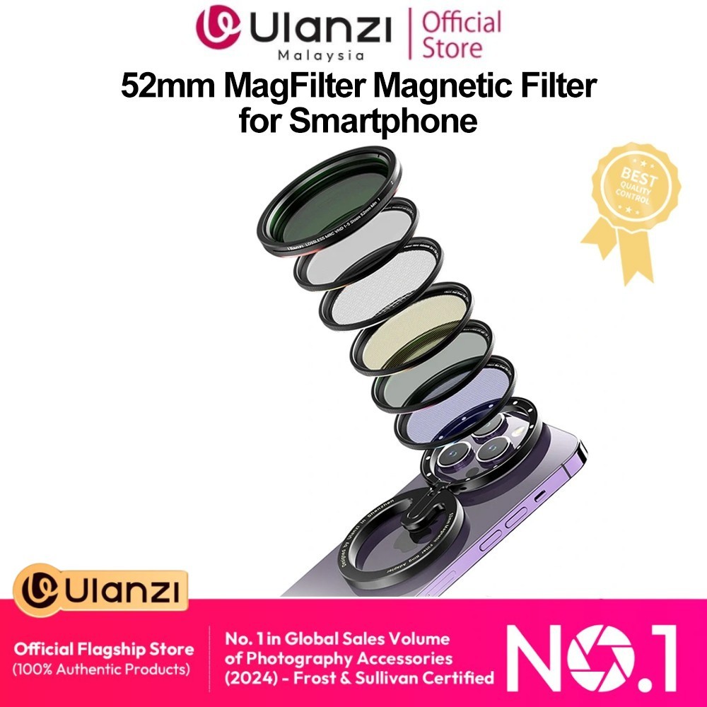 Ulanzi 52mm MagFilter Magnetic Filter for Smartphones | Shopee Malaysia
