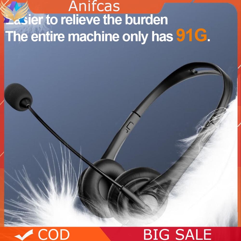 Noise Cancelling Headset with Mic Universal Stereo Headphone ...