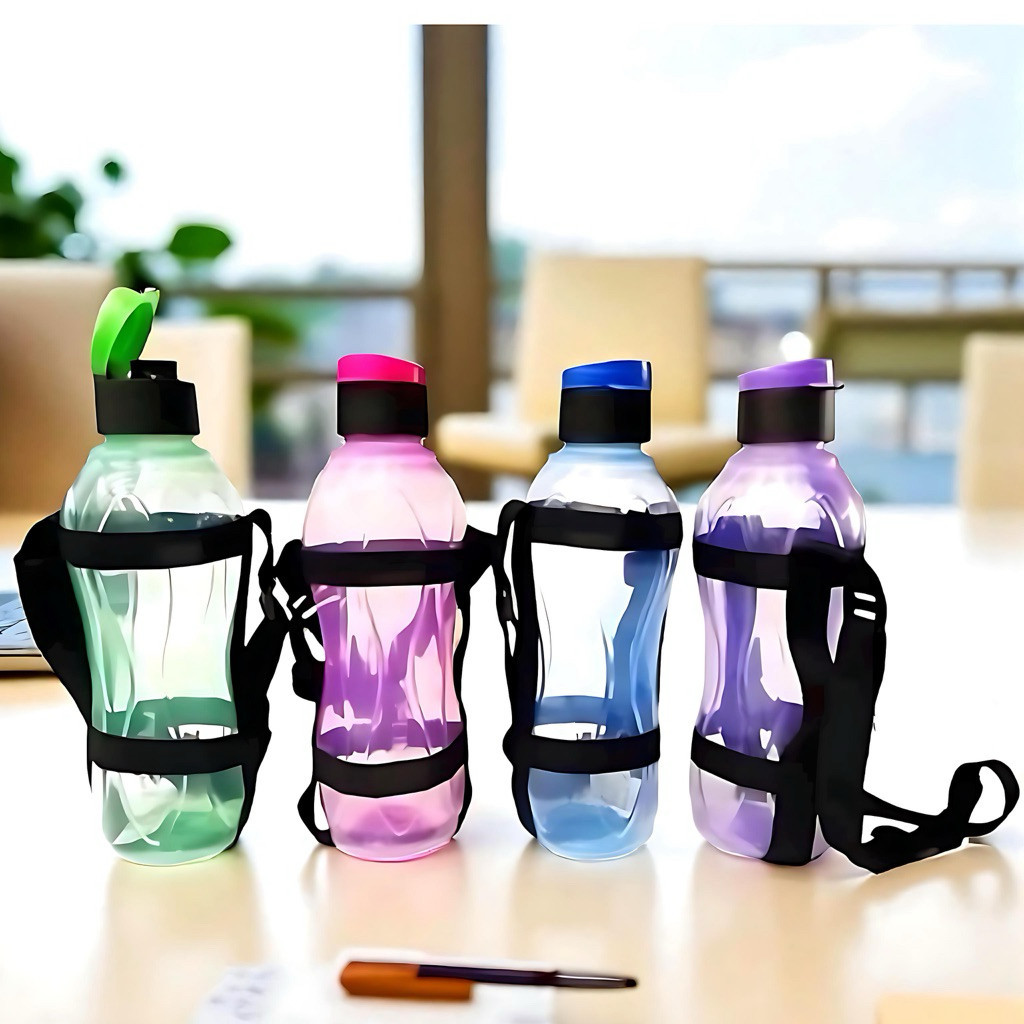 Botol Air Plastik 1200ml Dengan Tali (BPA FREE) Botol Air Minuman Sukan ...