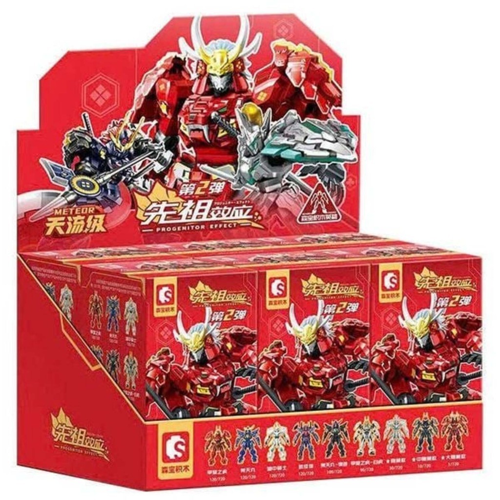 Sembo Block 900020 Progenitor Effect Vol.2 Meteor Blind Box Figure ...