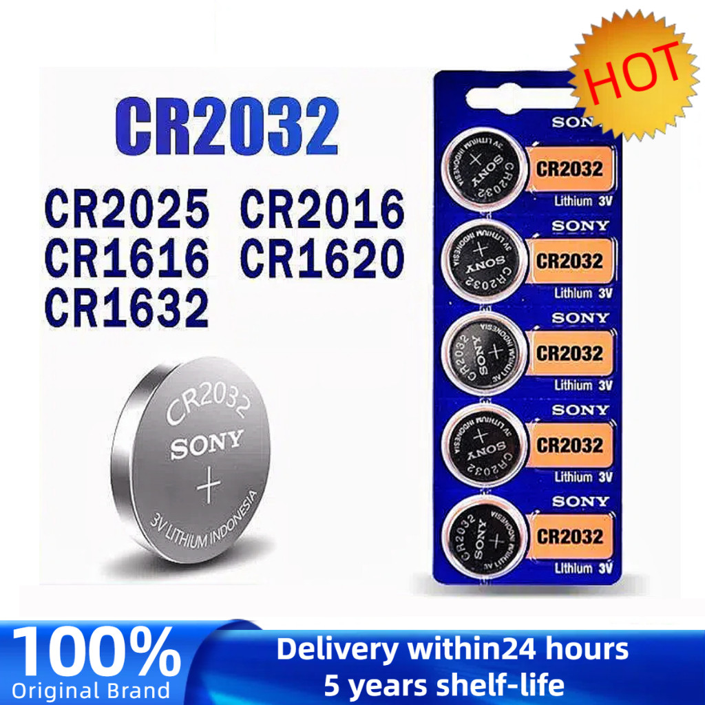 S0NY CR2032 3v Lithium Button Batteries cr2025 cr2016 cr1632 cr1620 ...