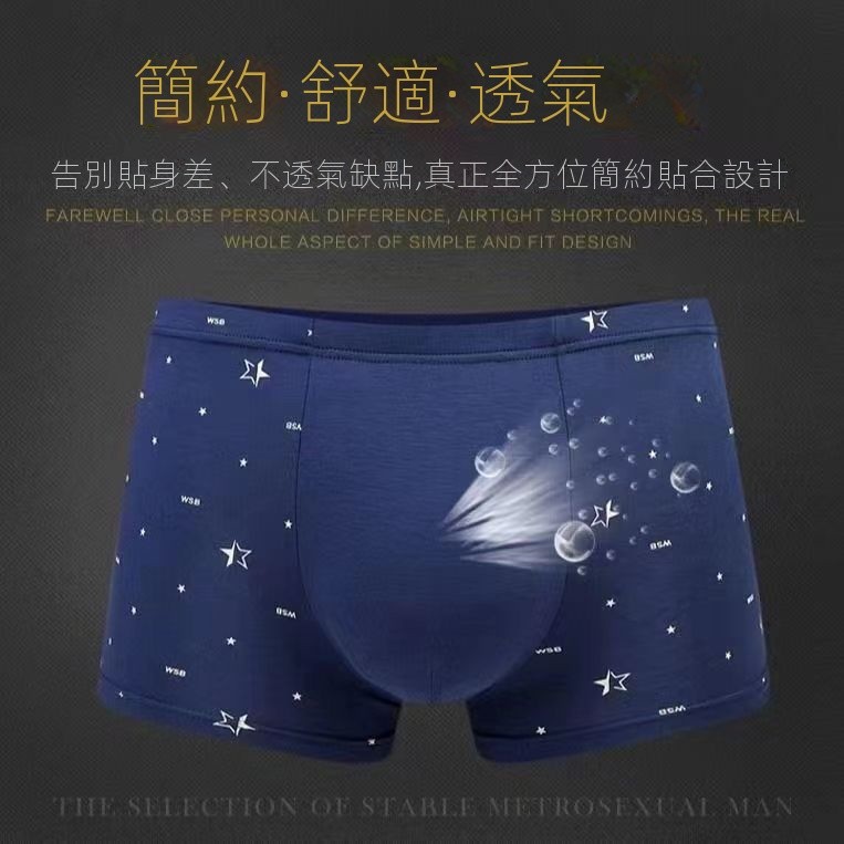 Middle-aged Elderly Men's Pure Cotton Underwear Elderly High-Waist ...