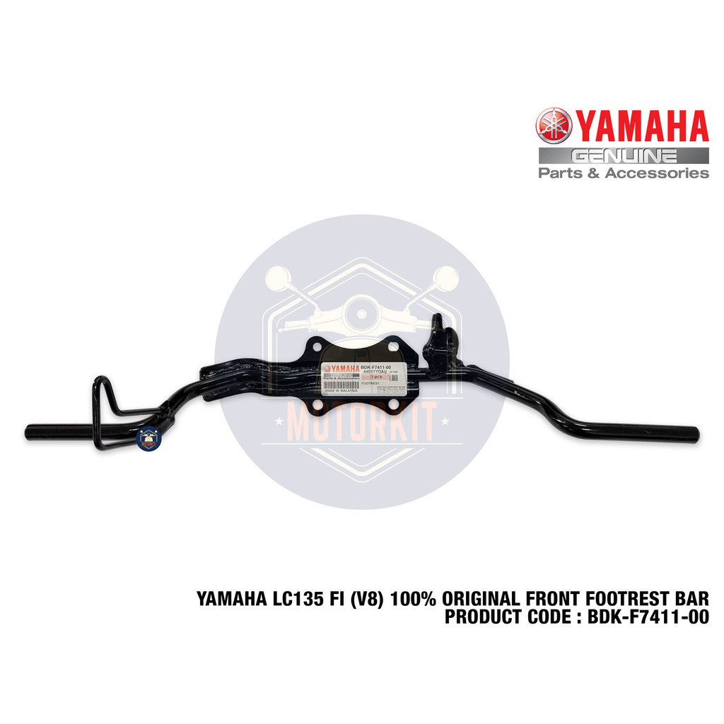 YAMAHA LC135 FI V8 135 LC 100% ORIGNIAL FRONT FOOTREST PEMIJAK KAKI ...