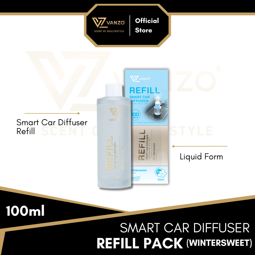 VANZO Smart Car Diffuser Refill Pack - Wintersweet (100ml) | Shopee ...