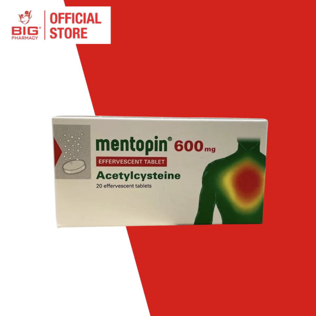 MENTOPIN 600MG EFFERVESCENT TAB 2SX10 | Shopee Malaysia