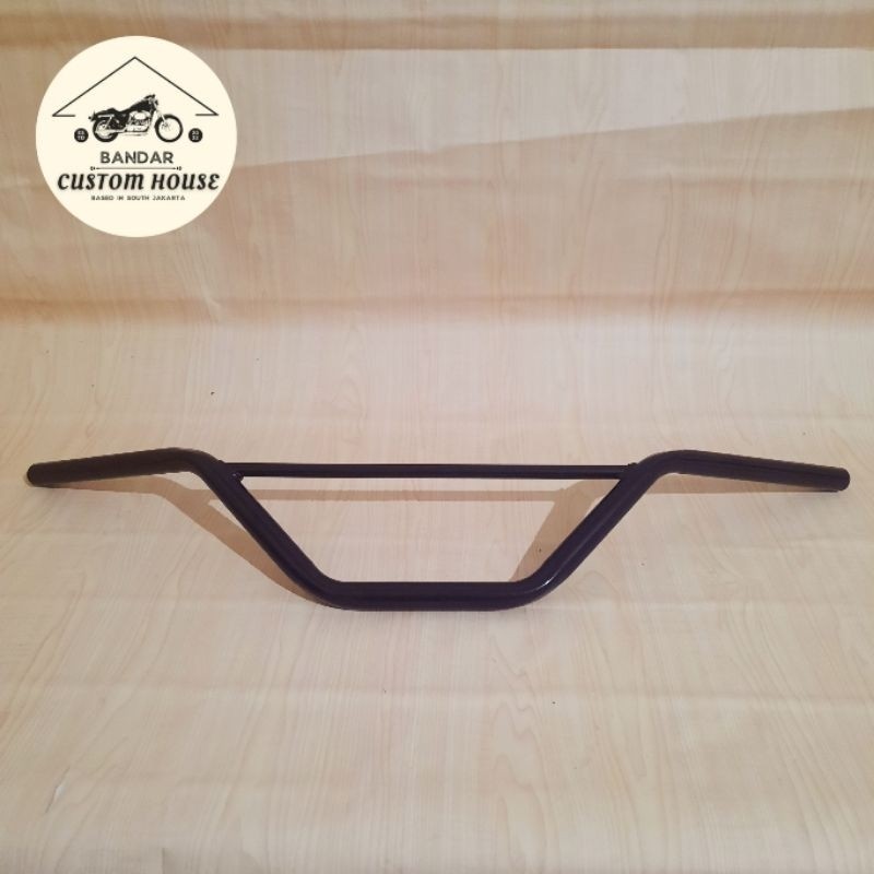 Custom Tracker Touring Cross Handlebar W175 XSR 155 Japstyle Black ...