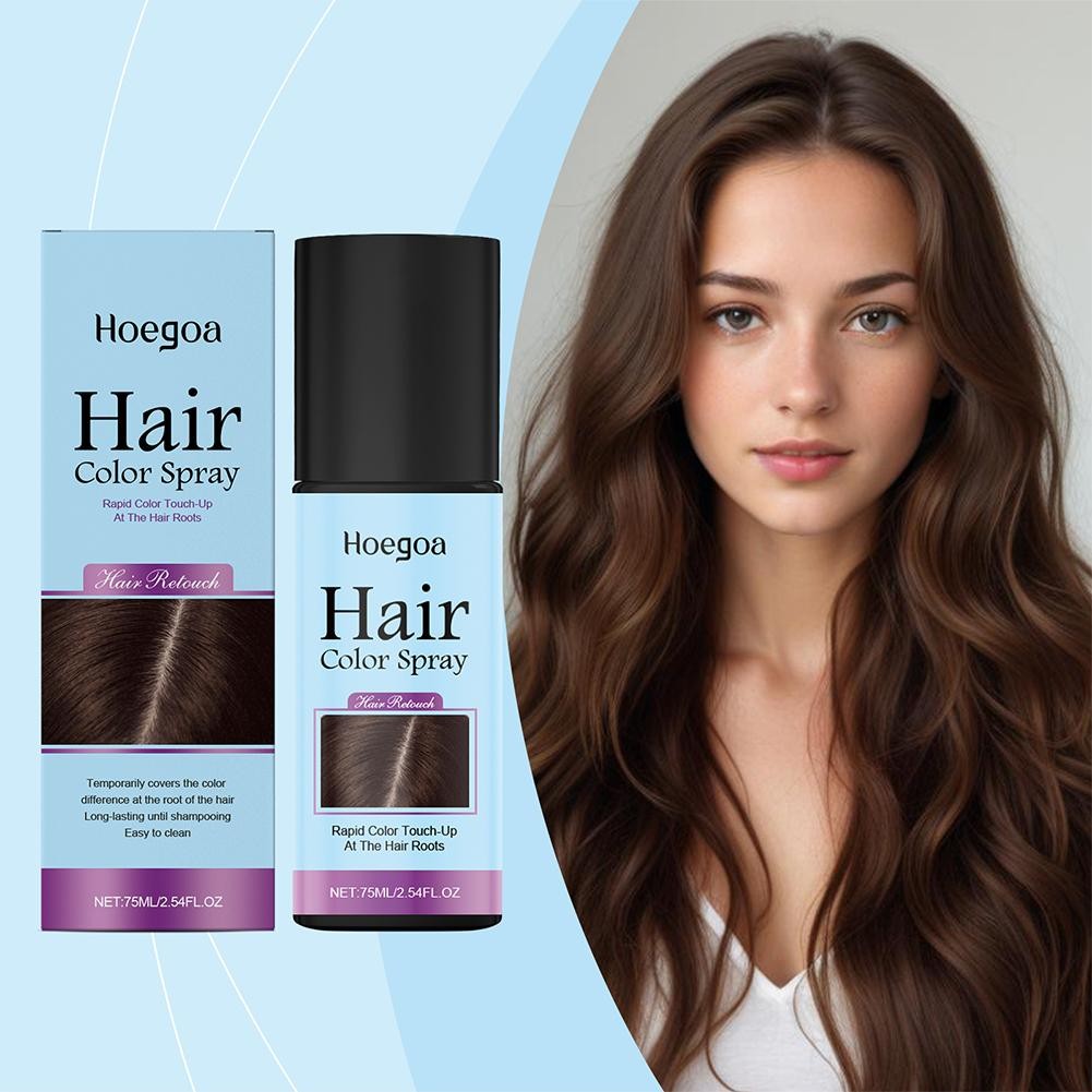 One-time Color Touch-up Spray To Cover Roots Long-lasting Portable ...
