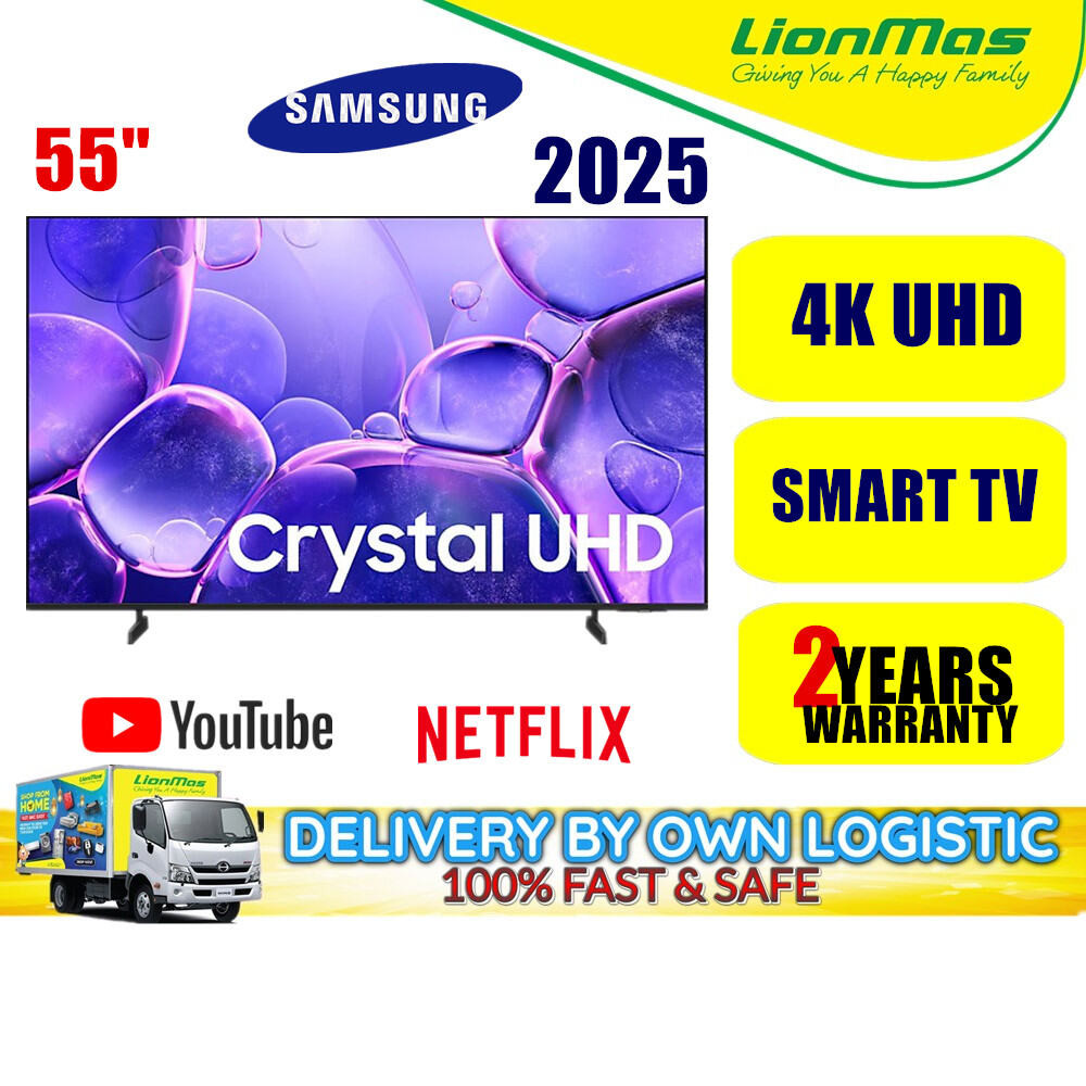 SAMSUNG 55" 4K Crystal UHD SMART LED TV UA55U8000F KXXM (2025) | Shopee ...