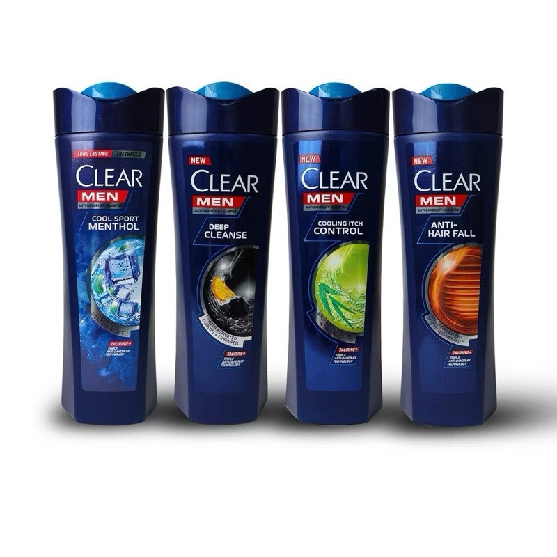 Clear Men Shampoo Syampu - Revitalizing Hair Care Formula 300-315ML ...