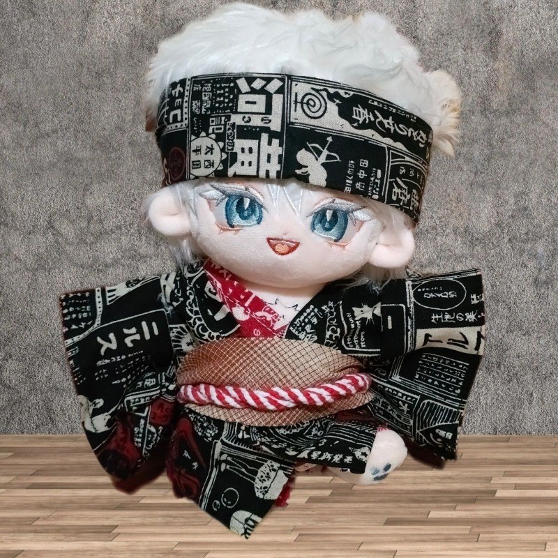 Jujutsu Kaisen Gojou Gojo Satoru Attribute Cotton Doll 20cm Cute Doll ...
