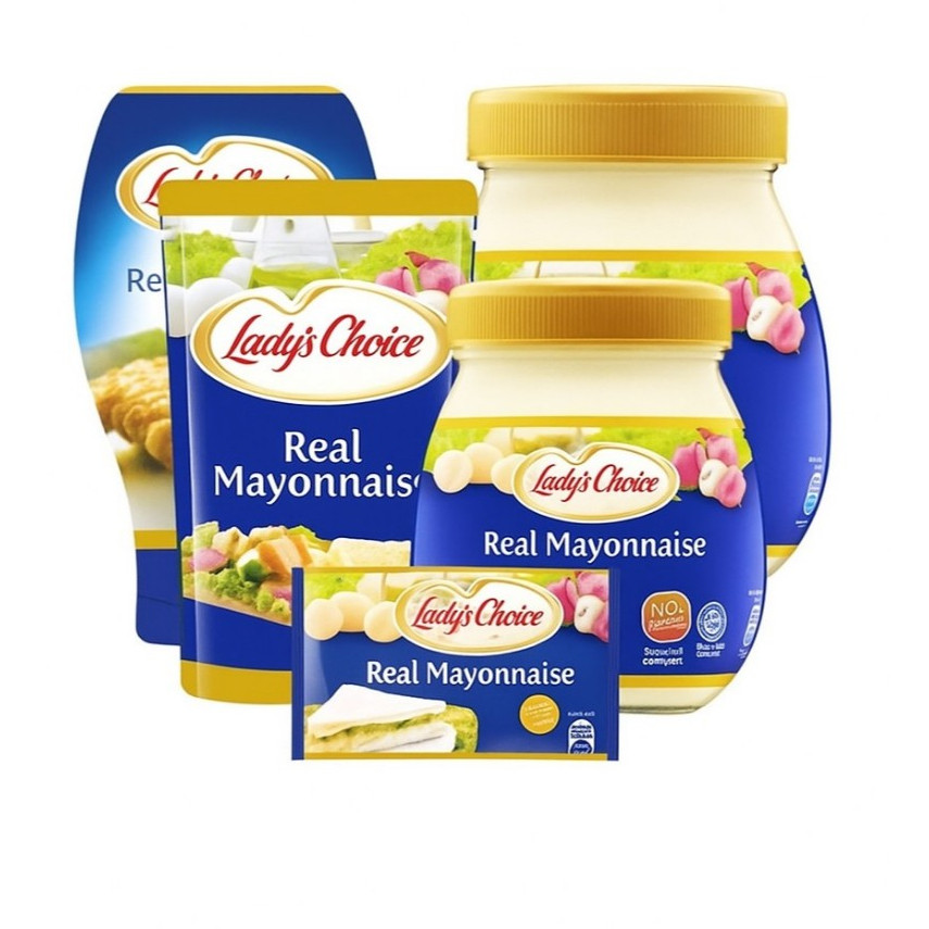 Lady’s Choice Mayonnaise | Sachet 40ML | Squeeze 280ML | Jar 205ML ...