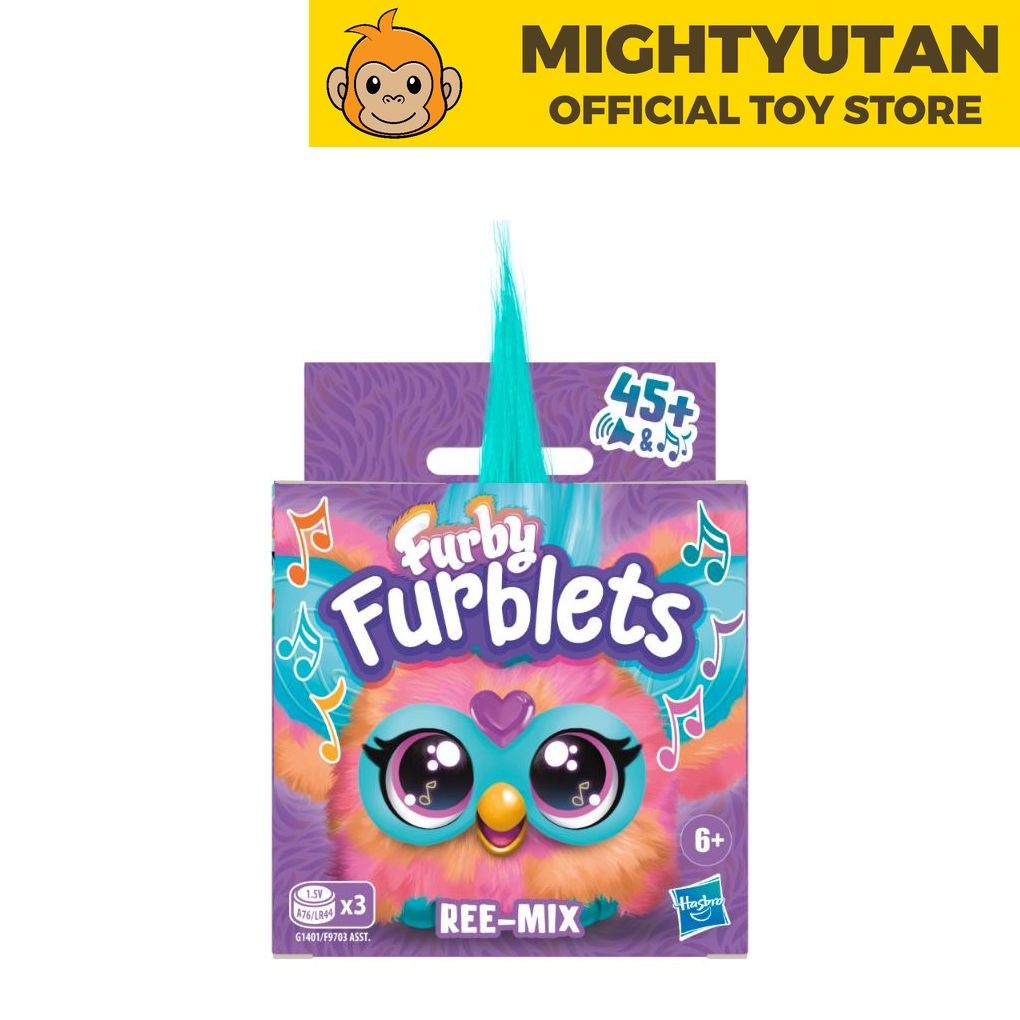 Furby Furblets Ree-Mix Mini Electronic Plush Toy | Shopee Malaysia