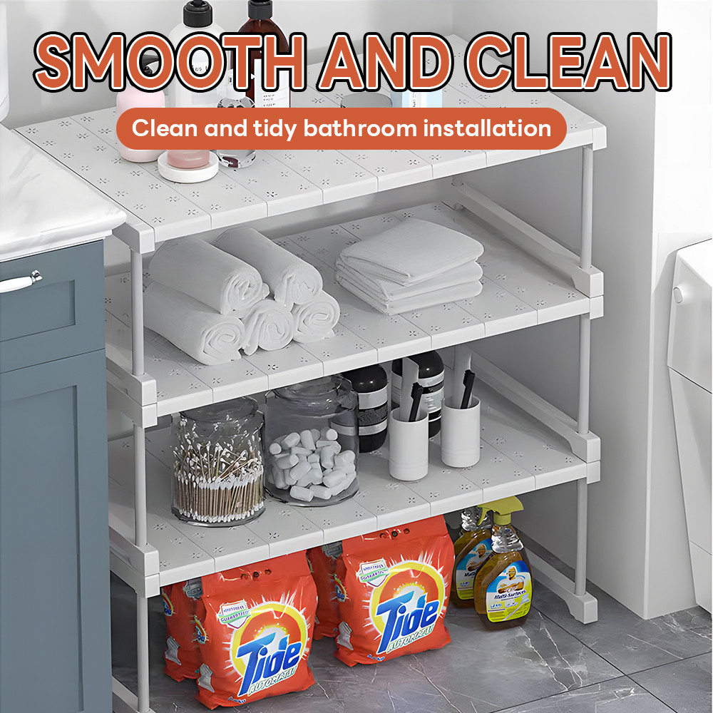 Wardrobe Organizers Cabinet Divider Rack Adjustable Stackable Baby ...