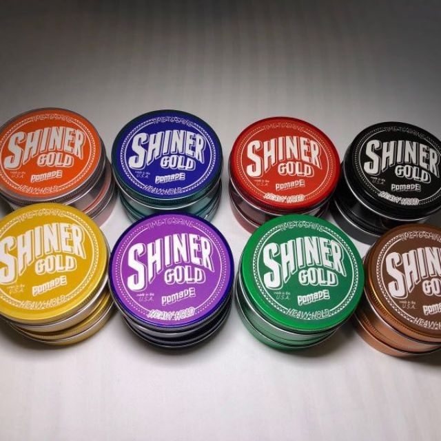 Pomade shiner gold heavy hold 150MG | Shopee Malaysia