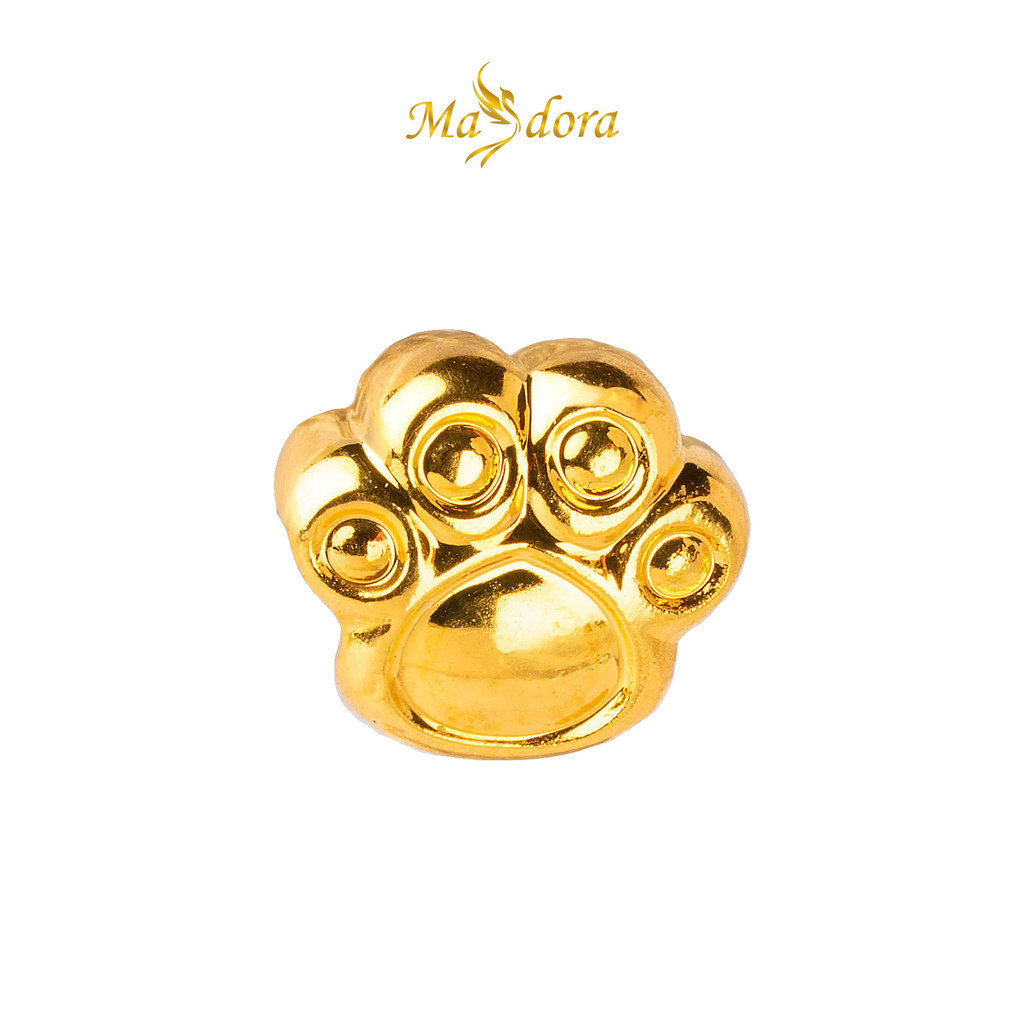 MASDORA 916 Gold Beads Bead Emas ~ HG Golden Cat Paw (EMAS 916/22K ...