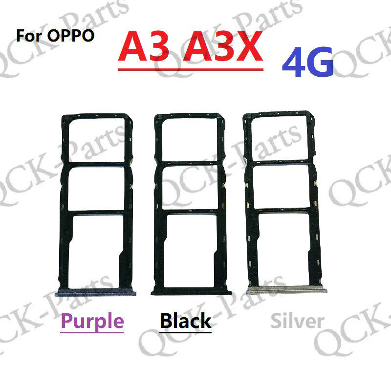 For OPPO A3 A3X 4G 5G Sim Card Tray Slot Sim Card Holder Replacement ...