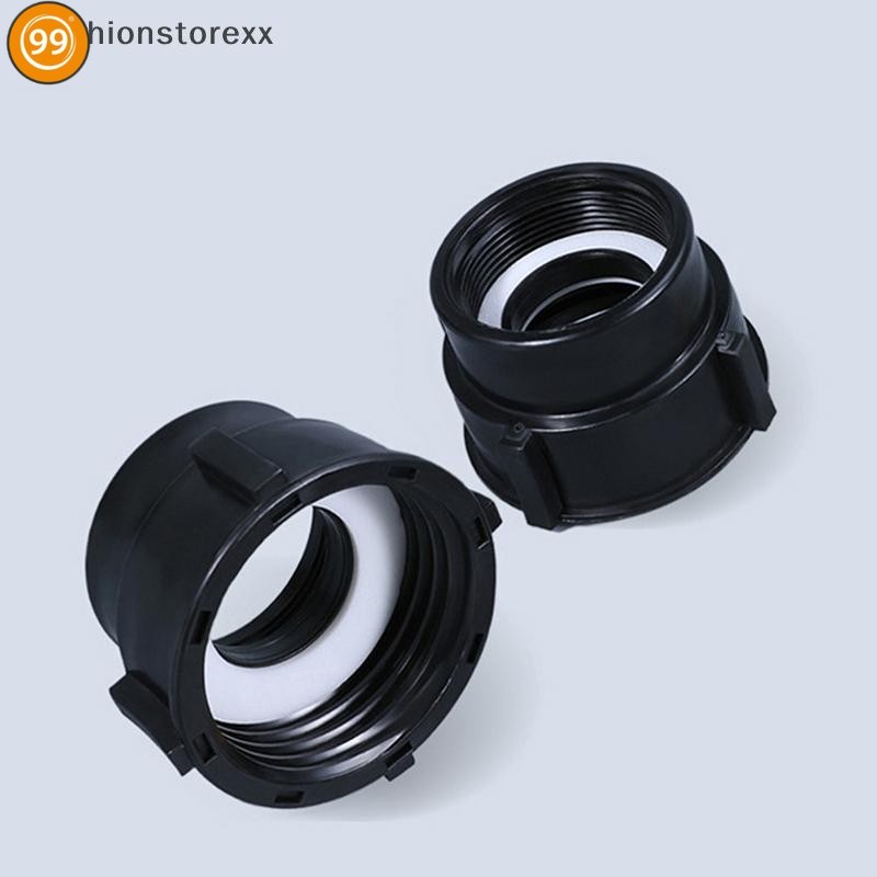 9S 1PC IBC Tank Adapter 75mm To 60mm Coarse Thread Fittings Garden ...