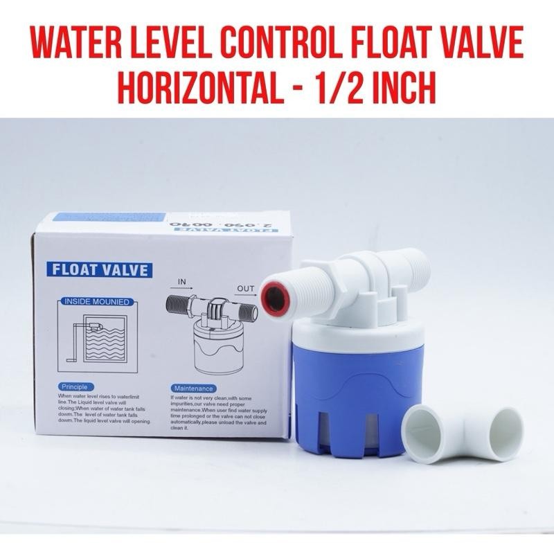 MAHA Blue Automatic Float Horizontal Water Tank Faucet 1/ 2 Inch Sensor ...