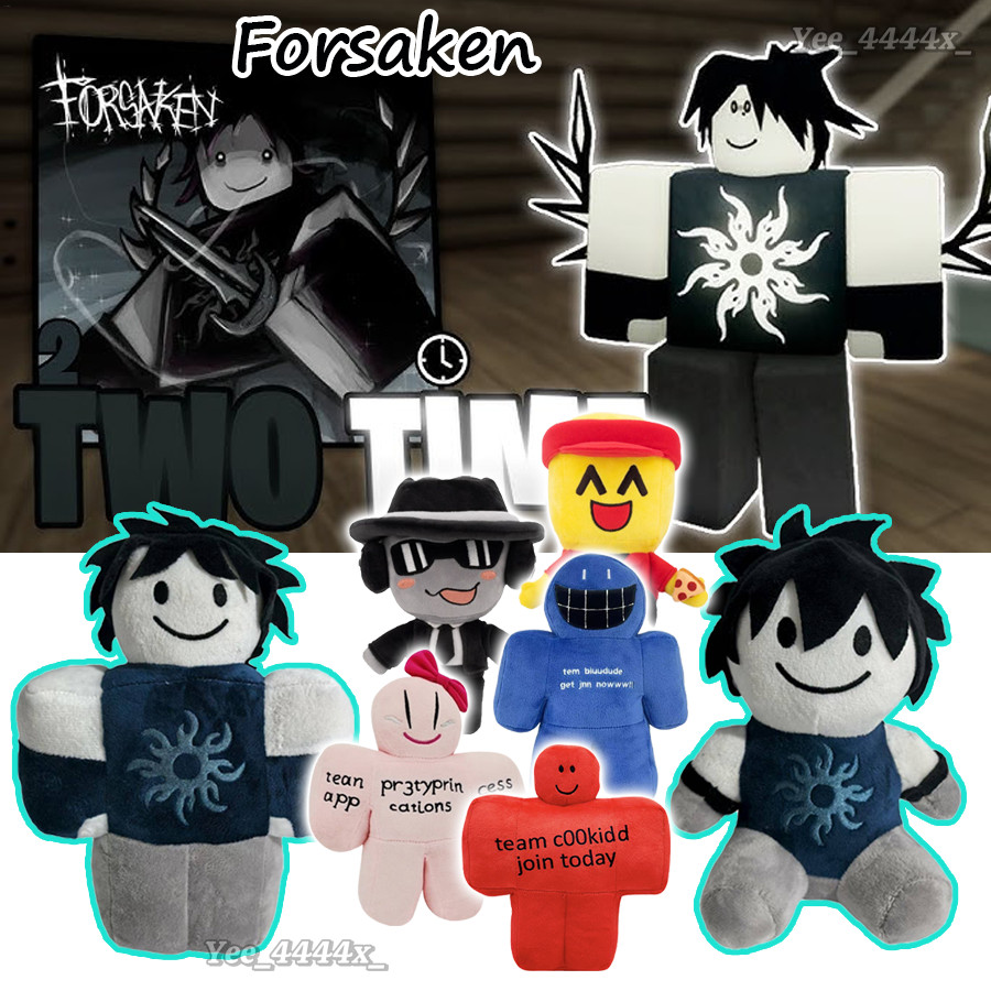 Two Time Plush from Forsaken Hot Game Peripheral Plush Toy Characters ...