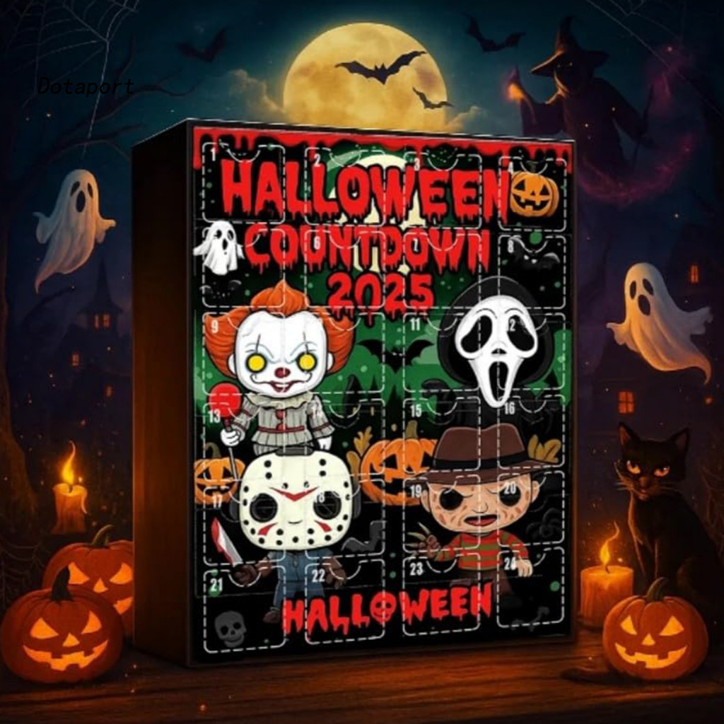 Advent Calendar with Surprises Advent Calendar for Kids Spooky Movie ...