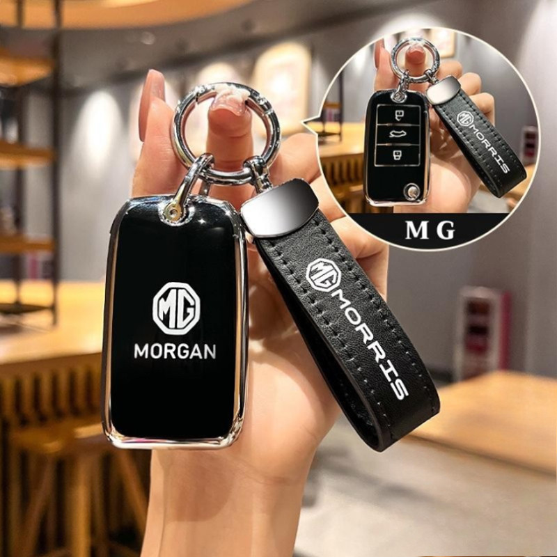 MG MG3/ZS EV/MG4/MG5/MG6/MG HS/MG5 Mt Car Key Cover MG Leather Key Case ...