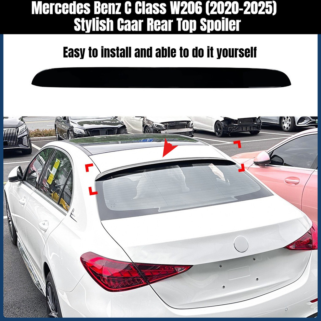 Mercedes Benz C Class W206 (2020-2026) C200 C250 AMG Stylish Car Rear ...