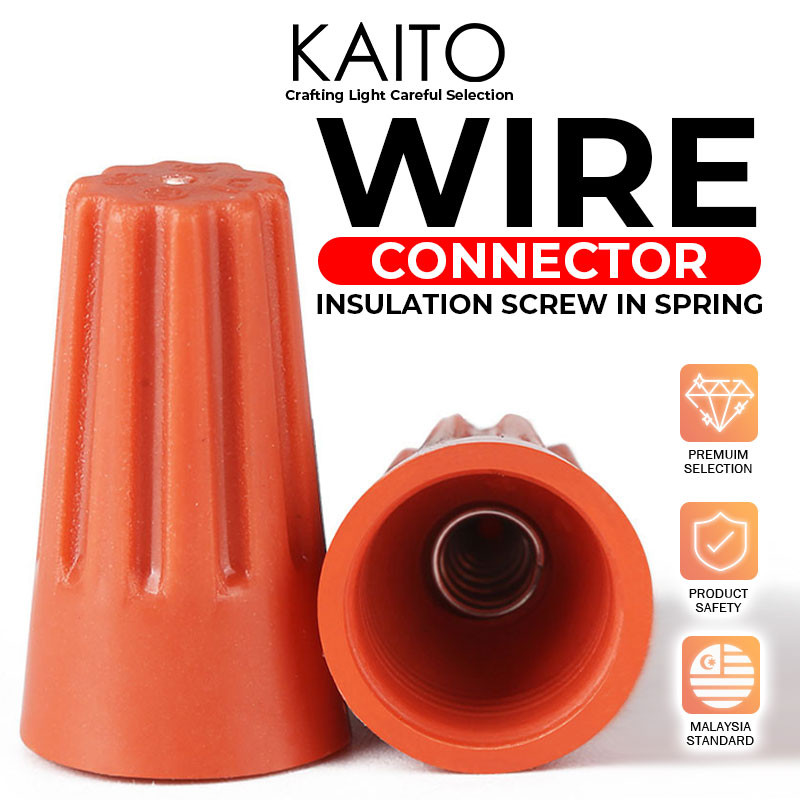 Insulation Screw In Spring Cable Connector P2 P3 P4 Twist On Wire Cap ...