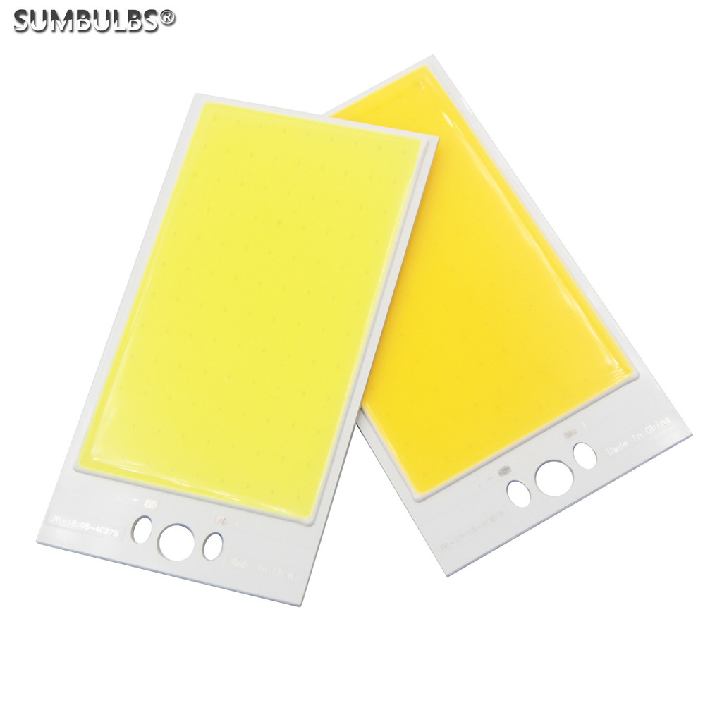 Ada Stok Papan Lampu LED COB Tersuai 120*65mm Persegi 30W 12V DC Papan ...
