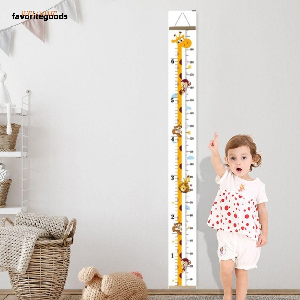 FAVORITEGOODS Child Growth Chart, 2M Height Removable Height Chart ...