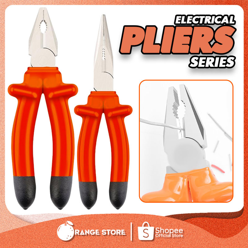 Combination Linemans 6"/7" Inch Long Nose Pliers Pliers Set Playar ...