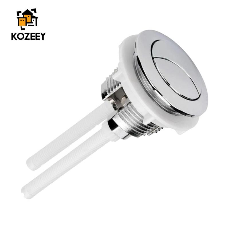 KOZEEY Flush Toilet Kit Push Flushing Toilet Button Toilet Button for ...