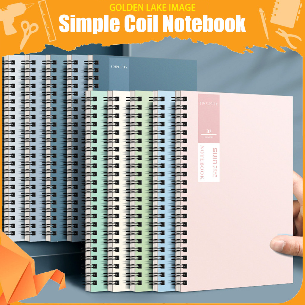 120 Pages A5 Coil Book Elegant Design Coil Book Notebook Note Book Memo ...
