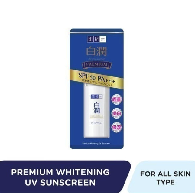 HADA LABO Premium Whitening UV SPF50 Sunscreen 30G - For All Skin Type ...