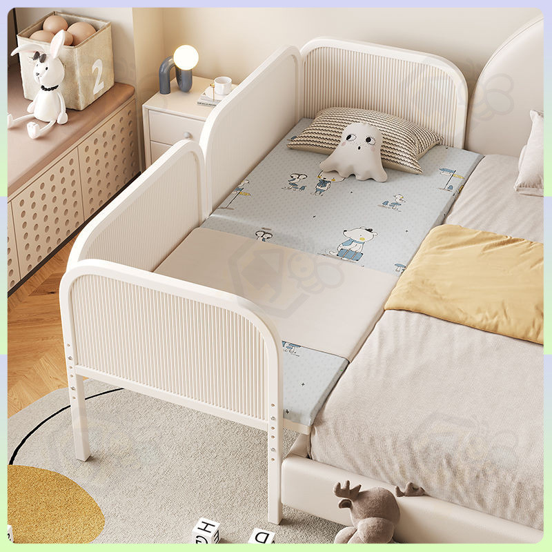 Children's bed extension kit for widening and expanding the bed ...