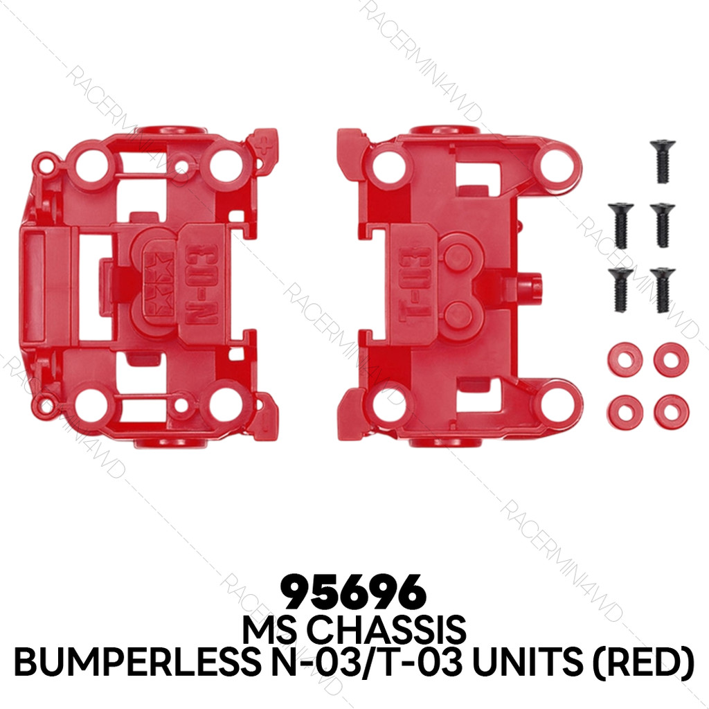 TAMIYA 95696 MS Bumperless N-03/T-03 Units (Red) | Shopee Malaysia